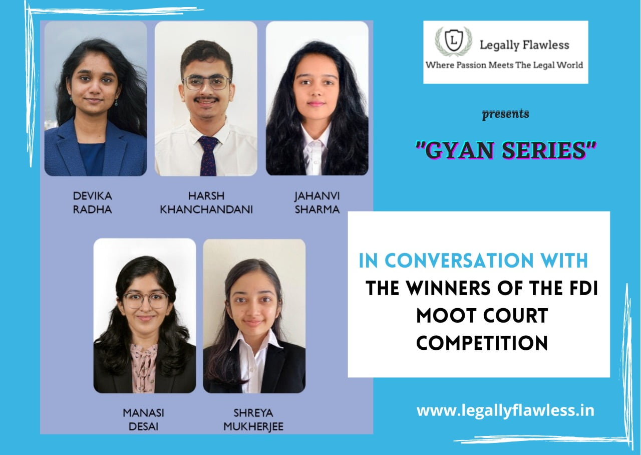 In conversation with the winners of the FDI Moot Court Competition 2021 ...