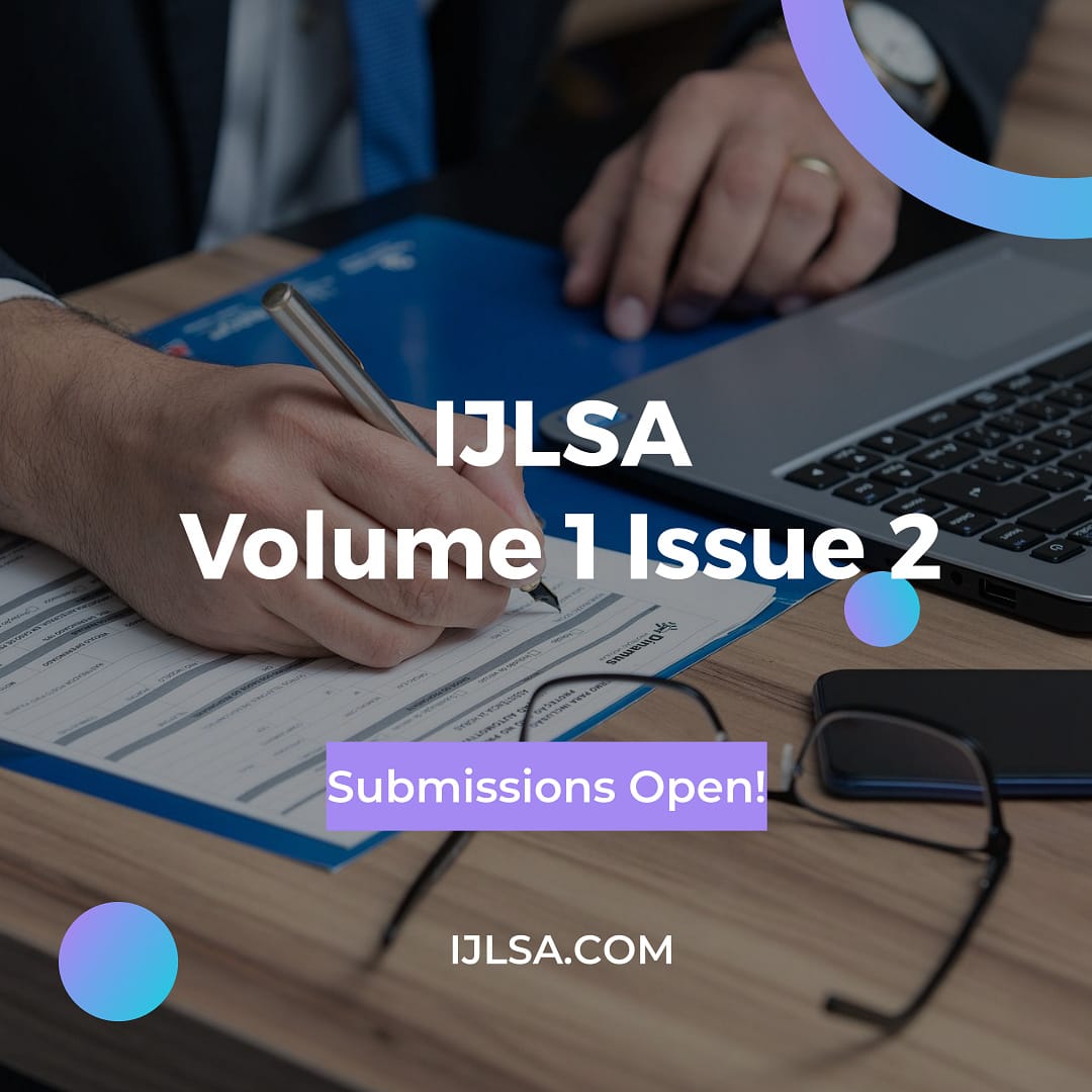 CALL FOR PAPERS || International Journal for Legal Studies and ...