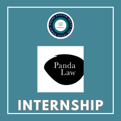Internship Opportunity at Panda Law: Apply Now! - Legally Flawless