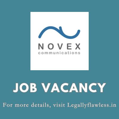 Job Opportunity at Novex Communications, Mumbai - Legally Flawless