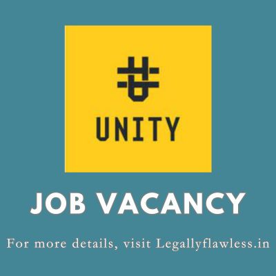 Vacancy for Law Graduates at Unity Small Finance Bank Ltd., Kalina ...