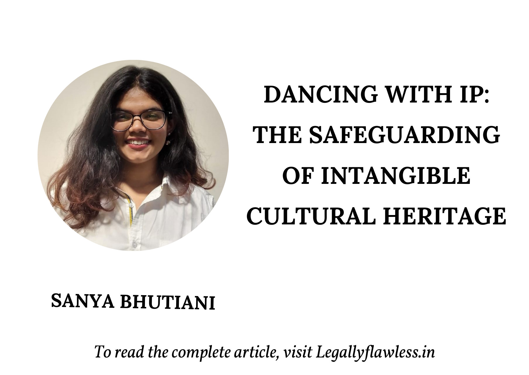 Dancing with IP: The Safeguarding Of Intangible Cultural Heritage ...