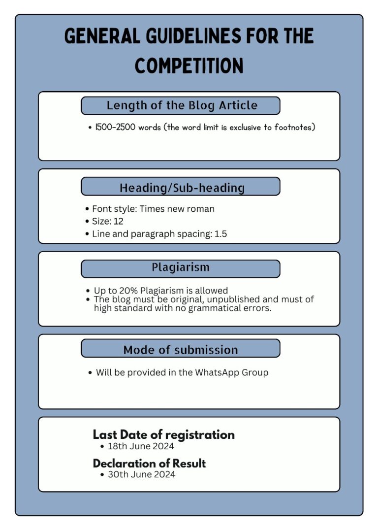 National Blog Writing Competition by Pro Bono Legal Blogs: Any Legal or ...