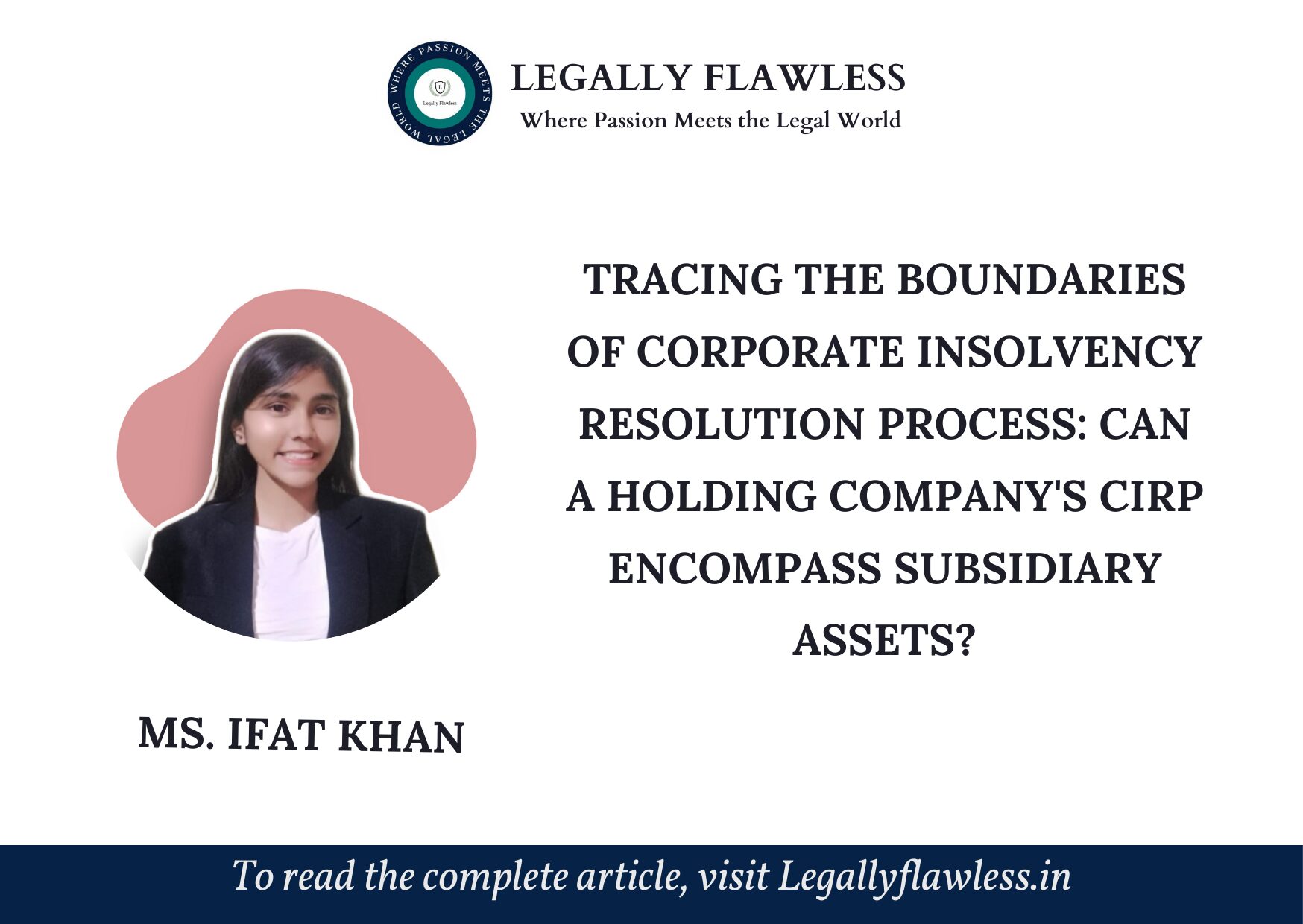 Tracing the Boundaries of Corporate Insolvency Resolution Process: Can ...