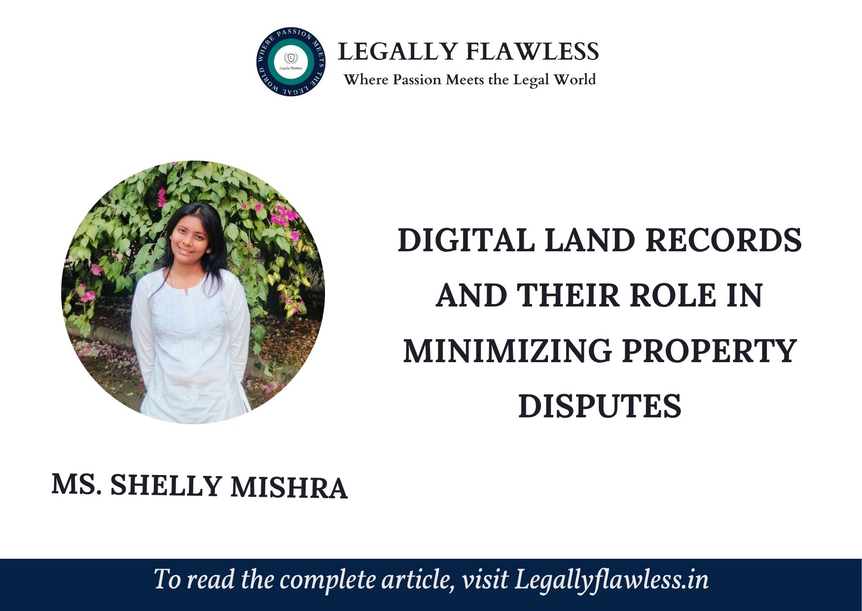 Digital Land Records and their role in minimizing property disputes ...
