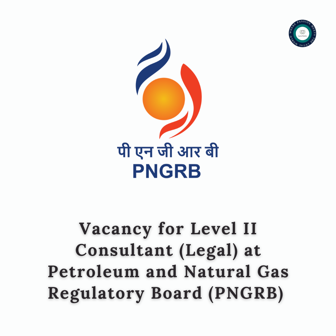 Vacancy for Level II Consultant (Legal) at Petroleum and Natural Gas ...