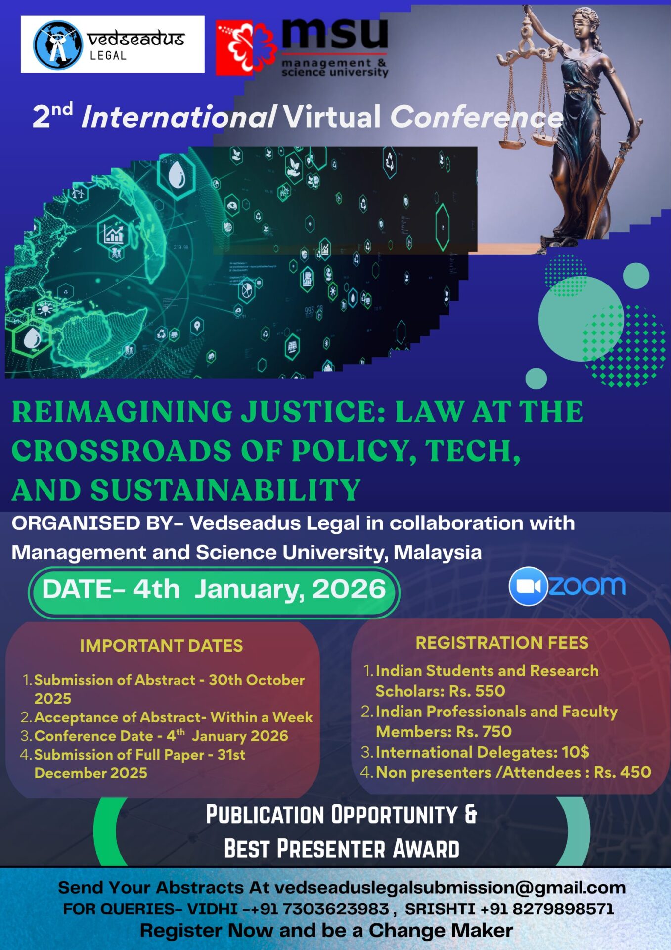 2nd International Virtual Conference on Reimaging Justice: Law At The ...